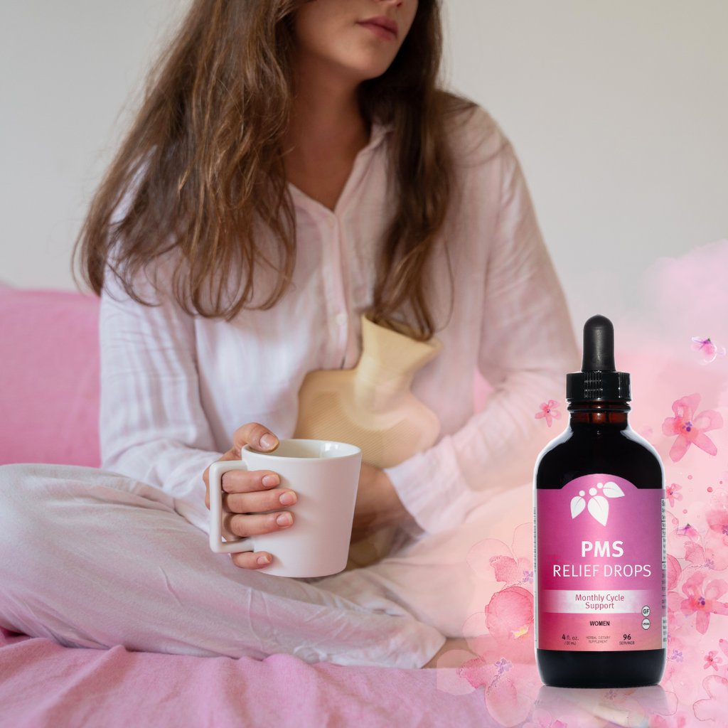 PMS Relief Herbal Tincture 2 oz | Mountain Meadow Herbs