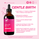 Natural Birth and Labor Prep Supplement | Gentle Birth 4oz.
