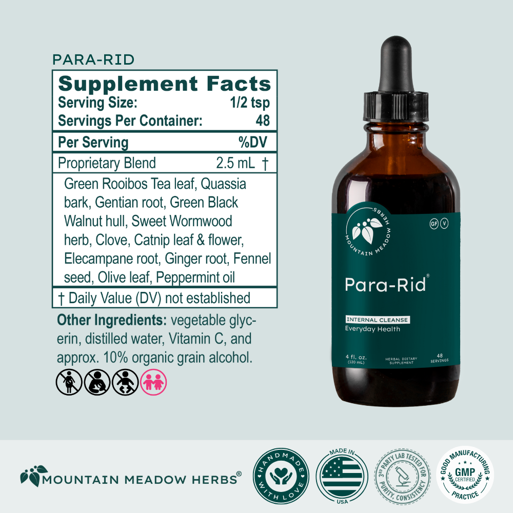 Para-Rid 4 oz Internal Cleanse | Mountain Meadow Herbs